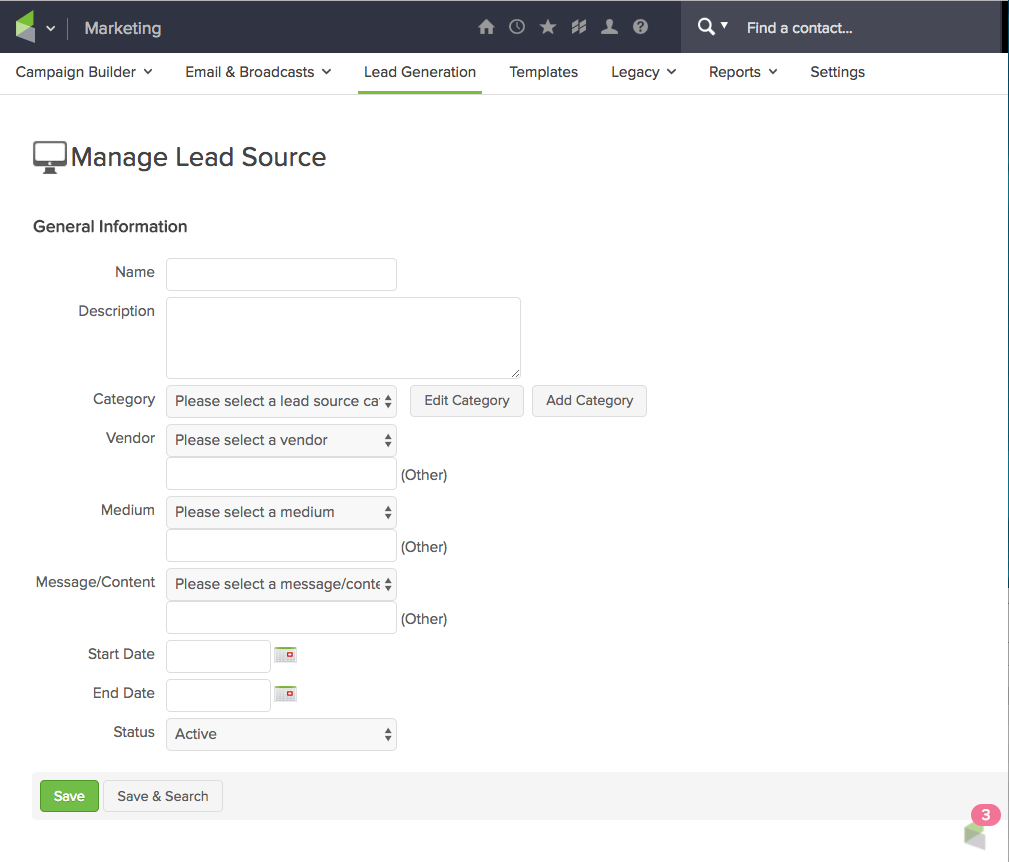 How to Set Up and Assign Lead Sources in Infusionsoft by Keap | Keap